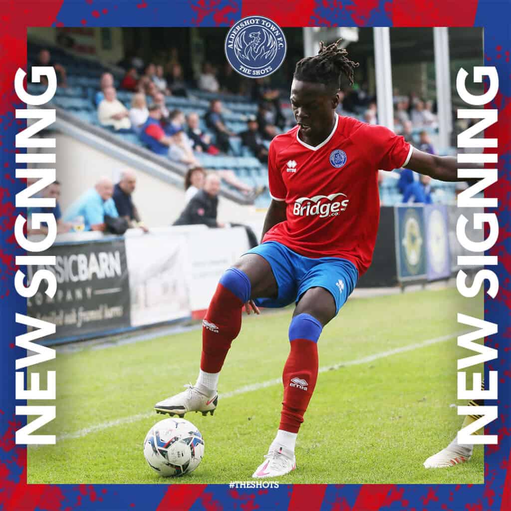 NEW SIGNING: Shots Sign Fawole! | Aldershot Town FC