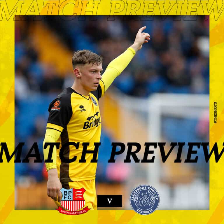 MATCH PREVIEW: Bowers & Pitsea FC v Aldershot Town (A) (FA Cup 4th ...