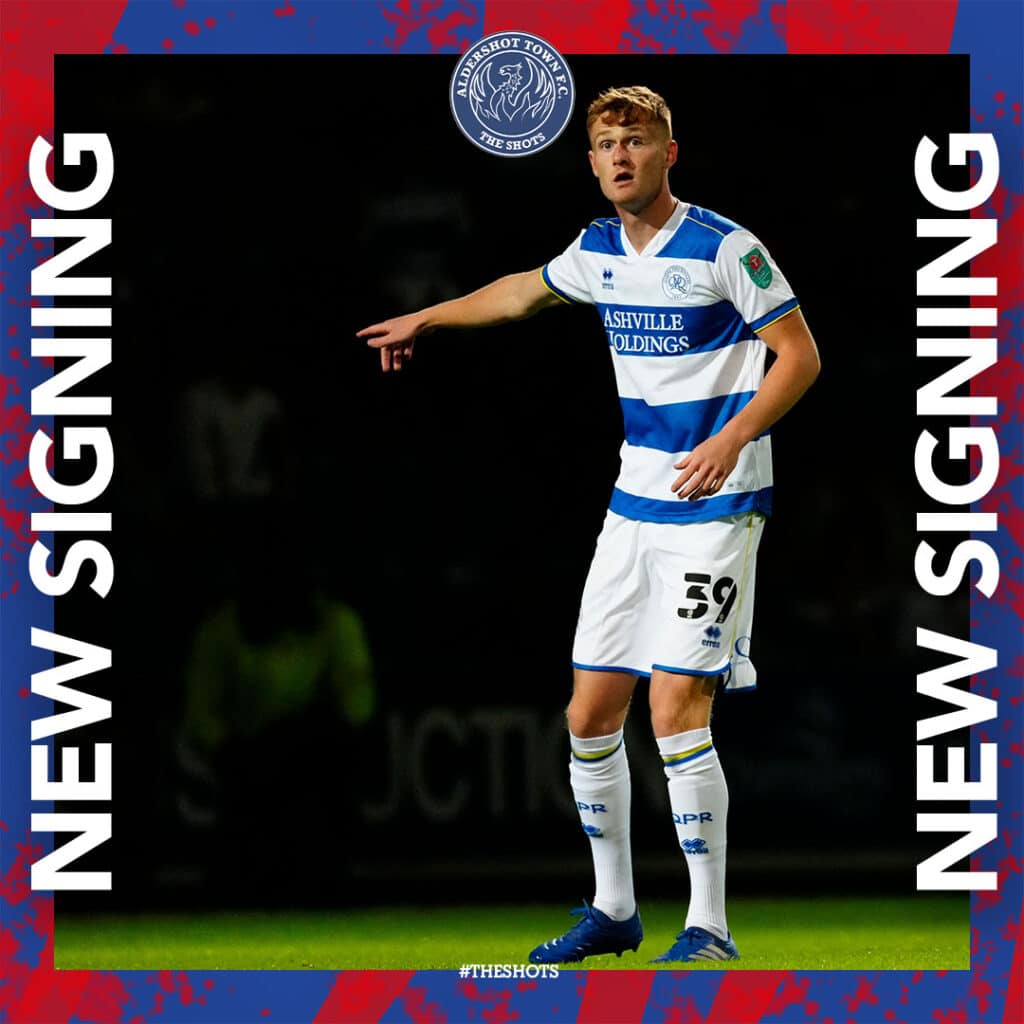 NEW SIGNING: Shots Sign Gubbins! | Aldershot Town FC