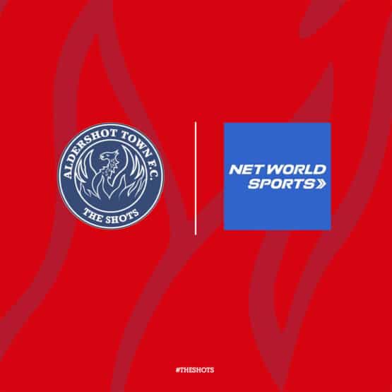Our Academy Secure a partnership with Net World Sports! | Aldershot Town FC
