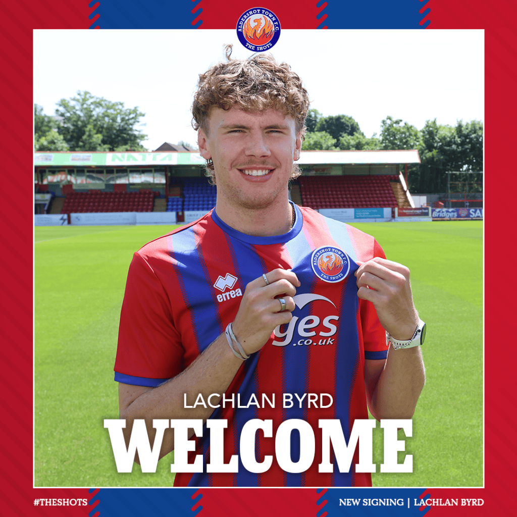 NEW SIGNING: Lachlan Byrd | Aldershot Town FC