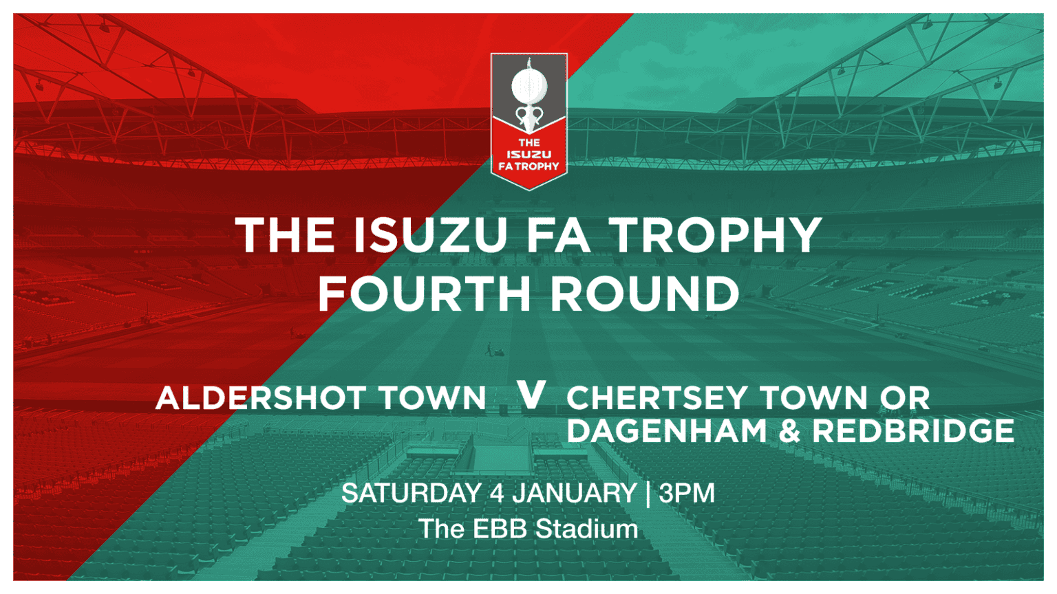 FA TROPHY FOURTH ROUND DRAW | Aldershot Town FC