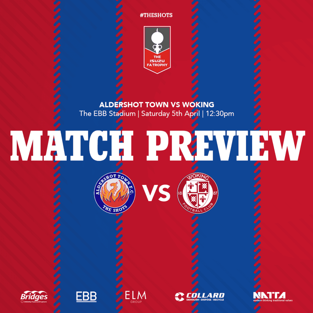 MATCH PREVIEW: Woking (H) | Aldershot Town FC