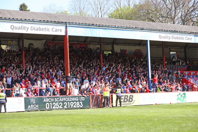 Help bring the East Bank to Wembley! | Aldershot Town FC