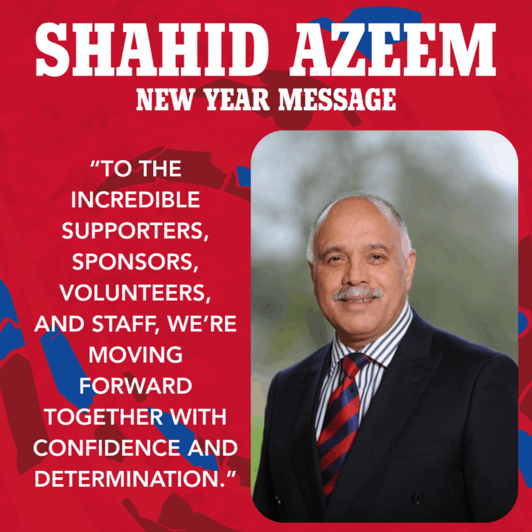 SHAHID AZEEM NEW YEAR MESSAGE | Aldershot Town FC