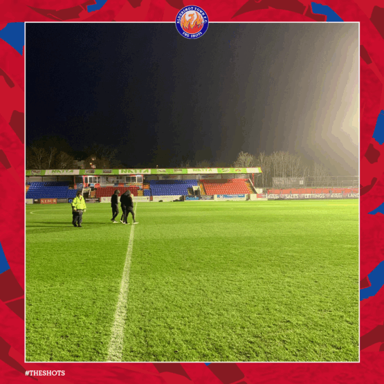 PITCH INSPECTION | Aldershot Town FC