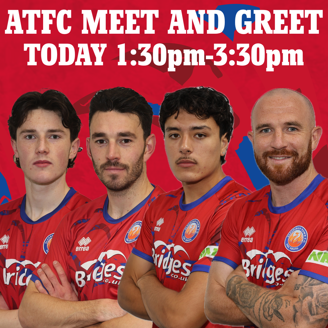 SHOTS MEET & GREET TODAY | Aldershot Town FC